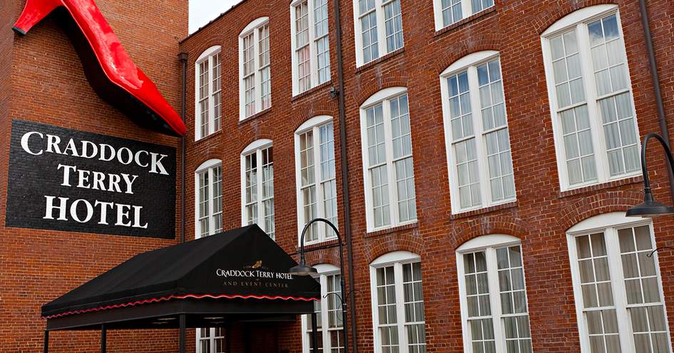 The Craddock Terry Hotel in Lynchburg, Virginia