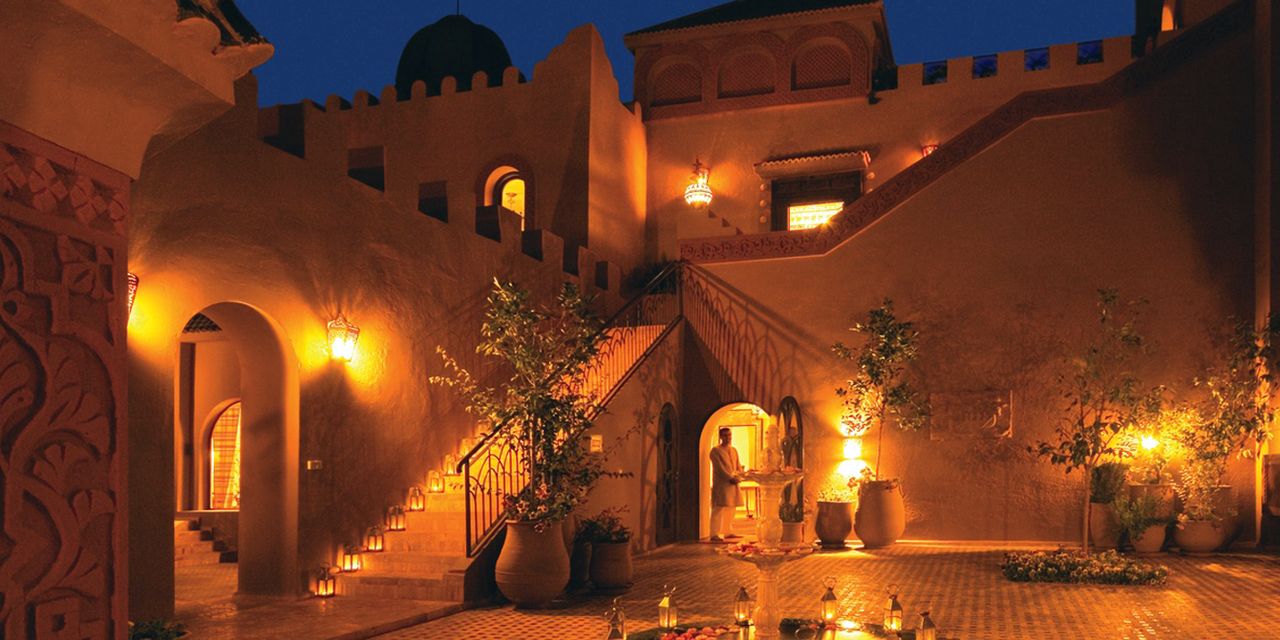 Kasbah Tamadot in Marrakech, Morocco