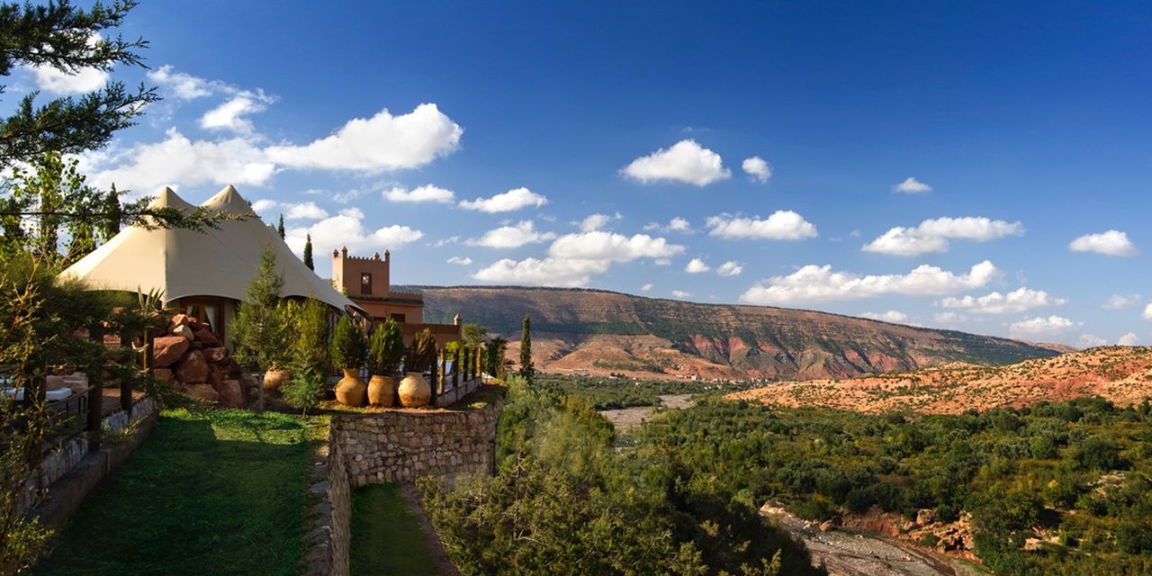 Kasbah Tamadot in Marrakech, Morocco