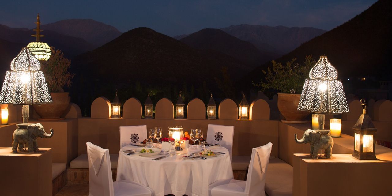 Kasbah Tamadot in Marrakech, Morocco
