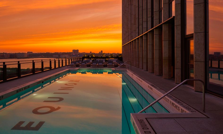 Equinox Hotel Hudson Yards In New York City New York